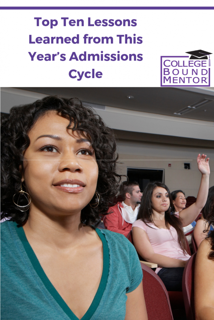 top-ten-lessons-learned-from-this-years-admissions-cycle- College Bound ...